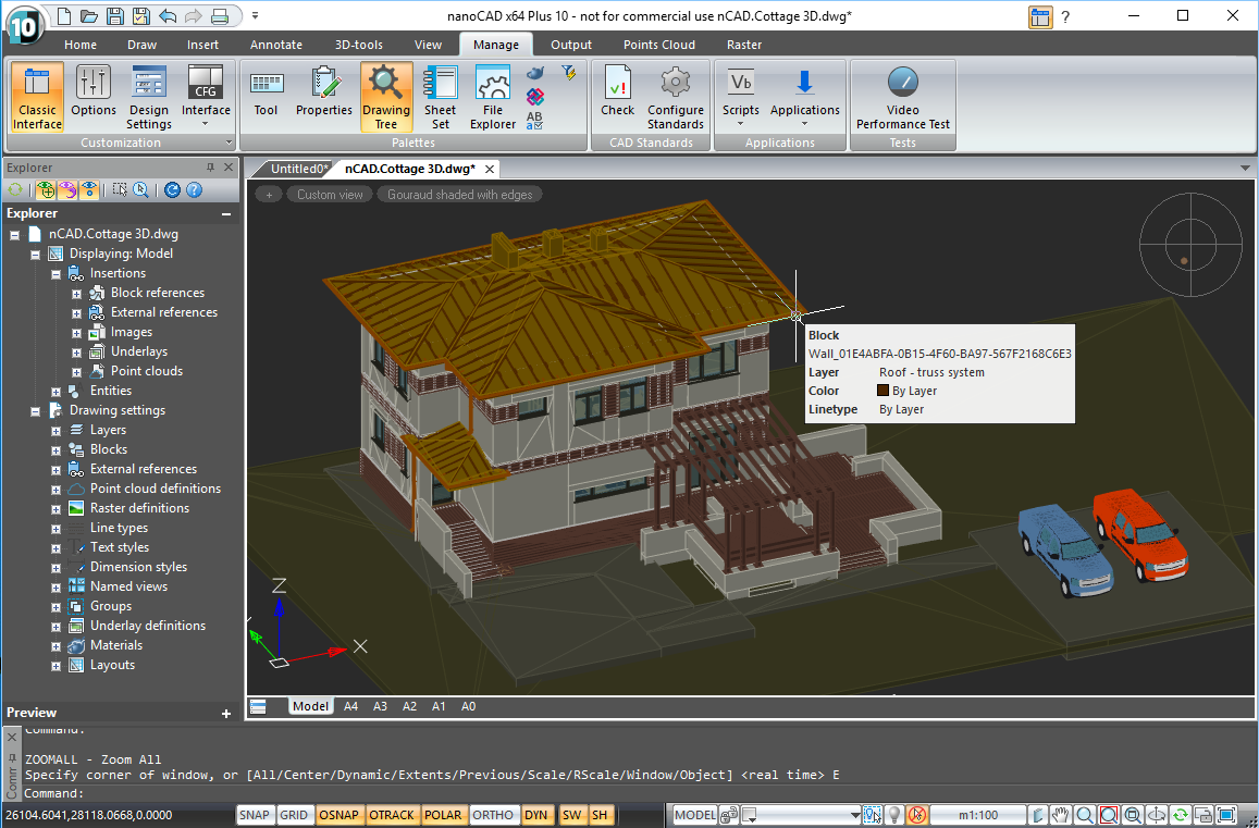 nanoCAD Drance | nanoCAD Plus